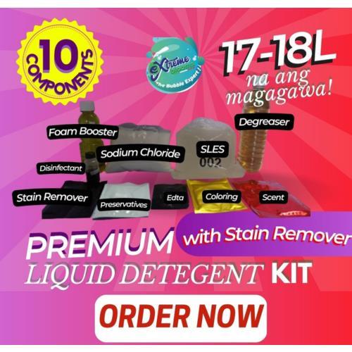 Extreme Blooms DIY Liquid Detergent Kits 17 to 18Liters Yield 10 ...