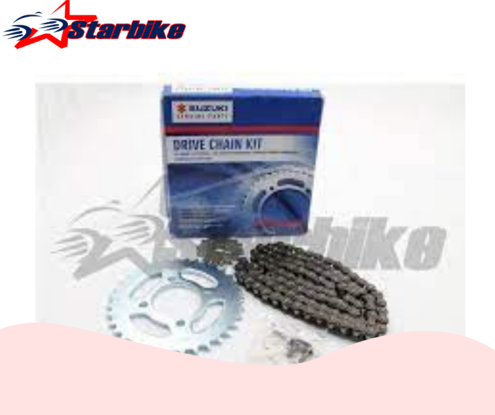 Suzuki Chain & Sprocket Set Smash 110 old | Lazada PH