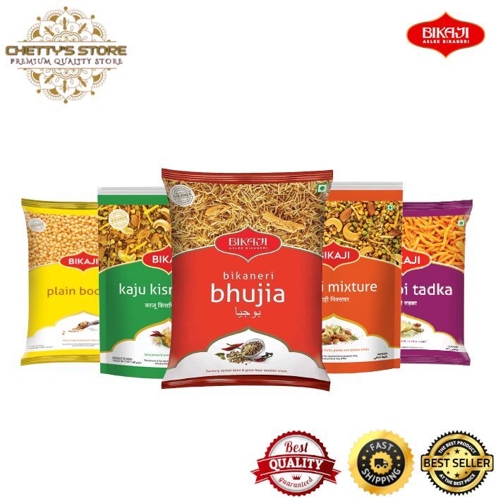(IMPORTED INDIA) BIKAJI ASSORTED MIXTURE & SNACKS (200G) | Lazada