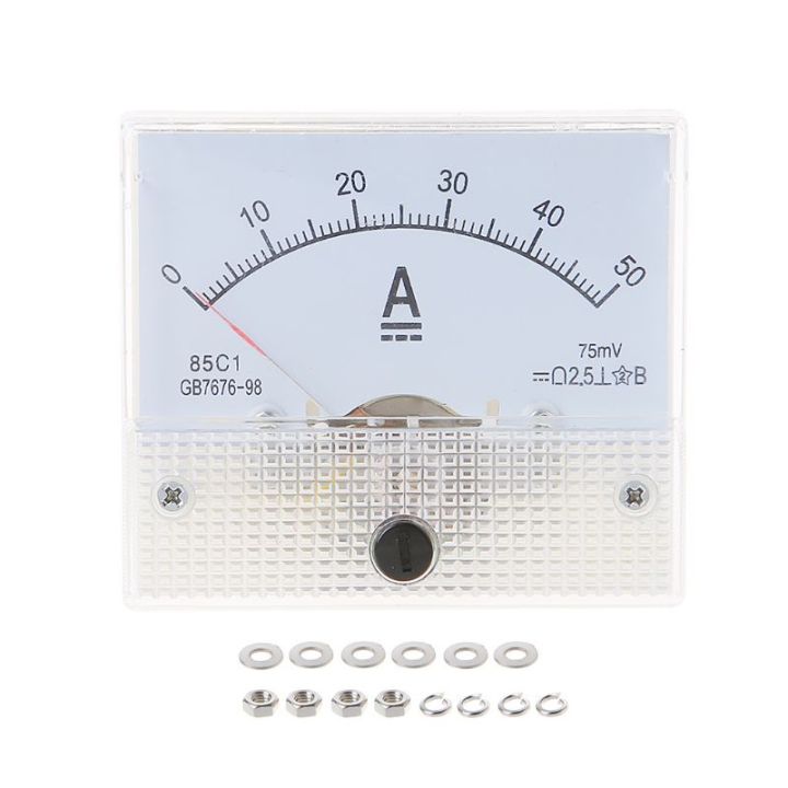 【Worth-Buy】 Mechanical Pointer Type Ammeter Dc Analog Current Meter ...