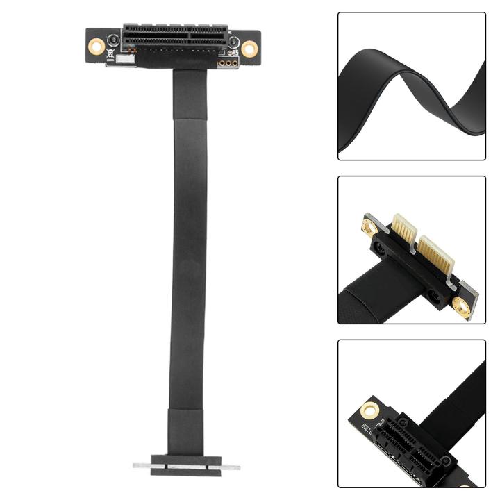 ZYSUN 9Degree PCI Express Extension Cable, PCIe x1 to x1 x4 Mini Pci-E ...