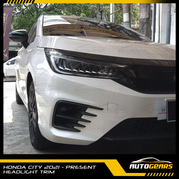 Honda City GN (2021 - 2023) Headlight Trim Black | Lazada PH