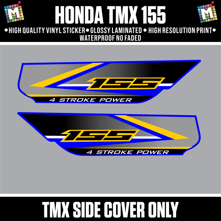 TMX 155 SIDECOVER ONLY STICKER DECALS | Lazada PH