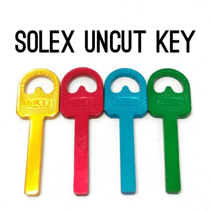 SOLEX UNCUT KEY ALUMINUM | Lazada