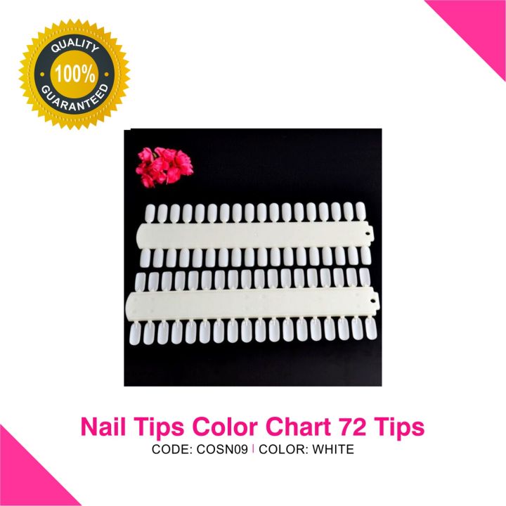 Nail tips Color Chart Display | Lazada PH