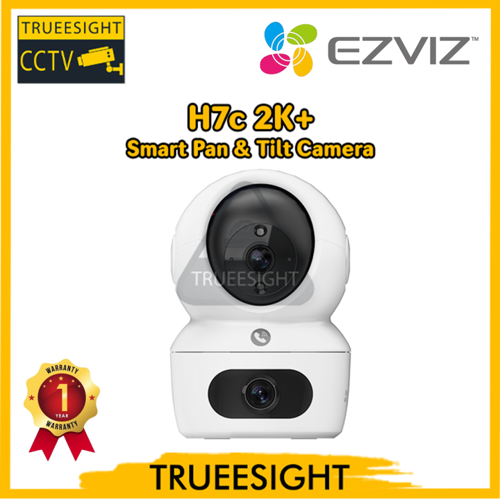 Ezviz H7c 2K+ 4MP Indoor Smart Wi-Fi Pan & Tilt Camera | Lazada Indonesia