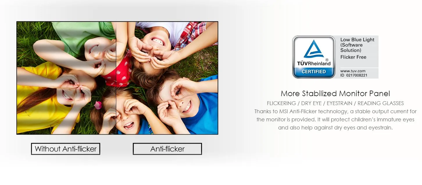 MSI PRO MP225 / PRO MP251 / PRO MP275Q 22" 25" 27" 100Hz 1MS IPS FHD ...