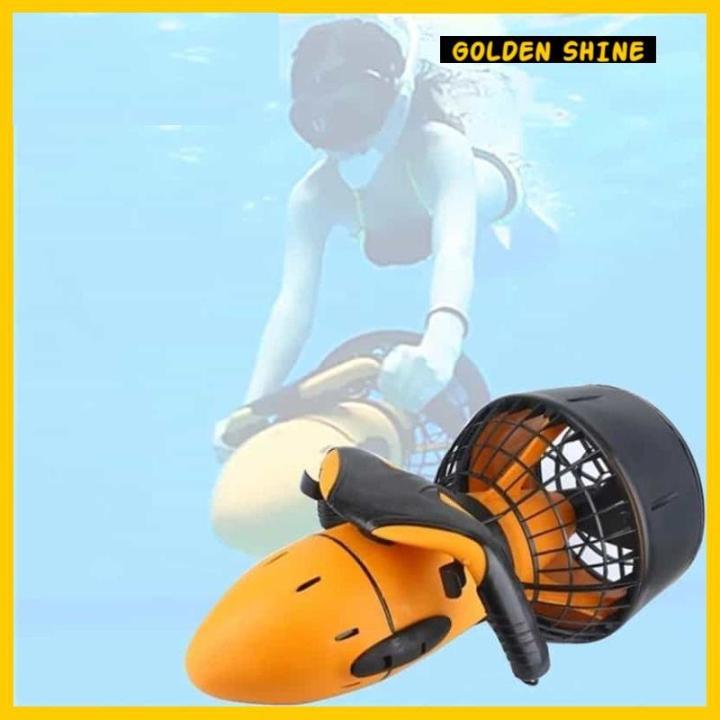 Waterproof 300W Electric Underwater Scooter Water Sea Dual Speed ...