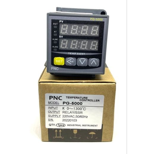 ออกบิลได้ PG-5000 หน้า48×48 TEMPERATURE CONTROLLER INPUT K 0-1300 C ...