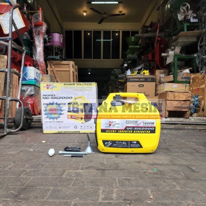 2.5KVA GENSET BENSIN SILENT INVERTER PORTABLE GENERATOR VERMOGEN 2000W ...