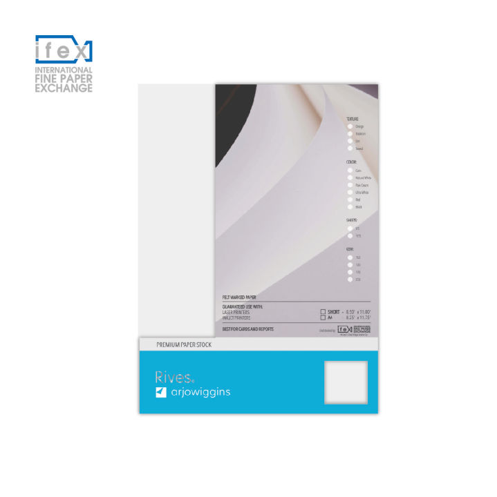 Rives Specialty Paper 170gsm Ultra White (A4) 10 Sheets/Pack | Lazada PH