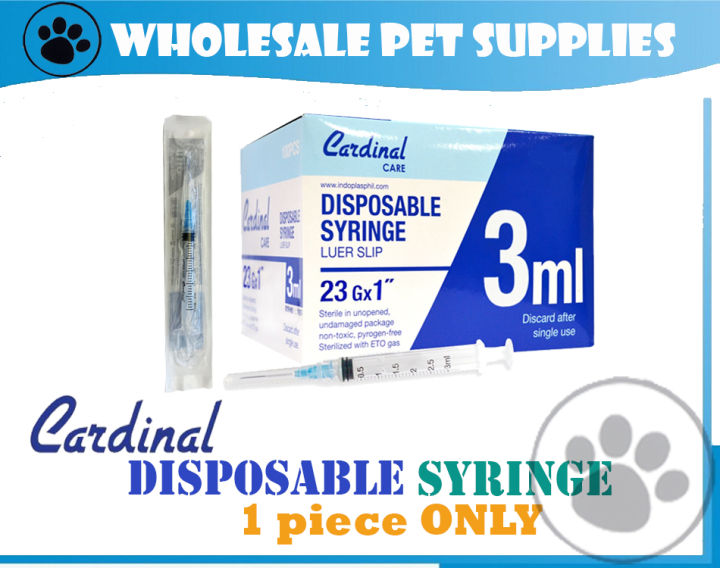 Cardinal Care DISPOSABLE SYRINGE | 3mL | Lazada PH