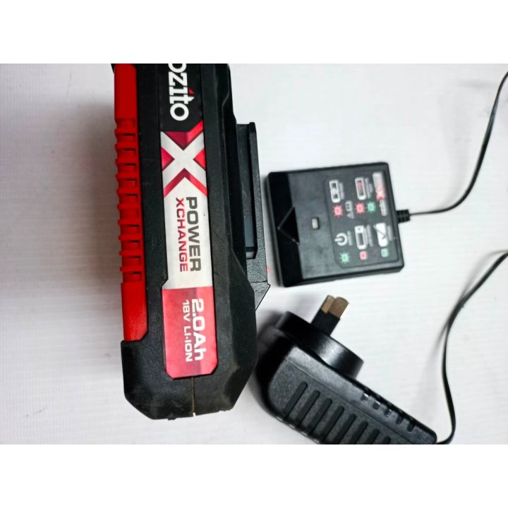 COD ORIGINAL OZITO XPOWER BATTERY AND CHARGER | Lazada PH