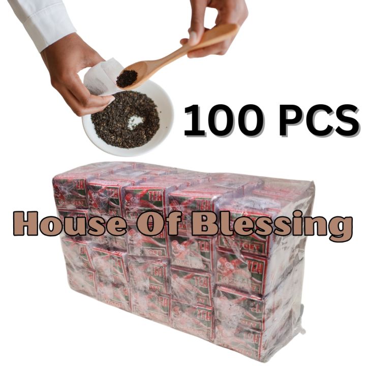 [ 100 Pcs ] Teh Tjatoet Hijau Istimewa 100Pcs - SLOP - TEH SLAWI TEGAL ...