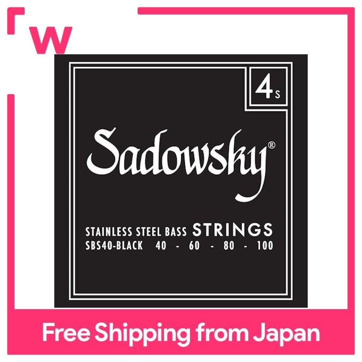 Black Label Bass Strings Stainless Steel Strings 4 Strings 040-100 ...