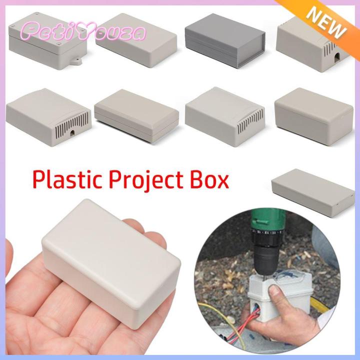 Hot DIY ABS Plastic White Waterproof Cover Project Instrument Case ...