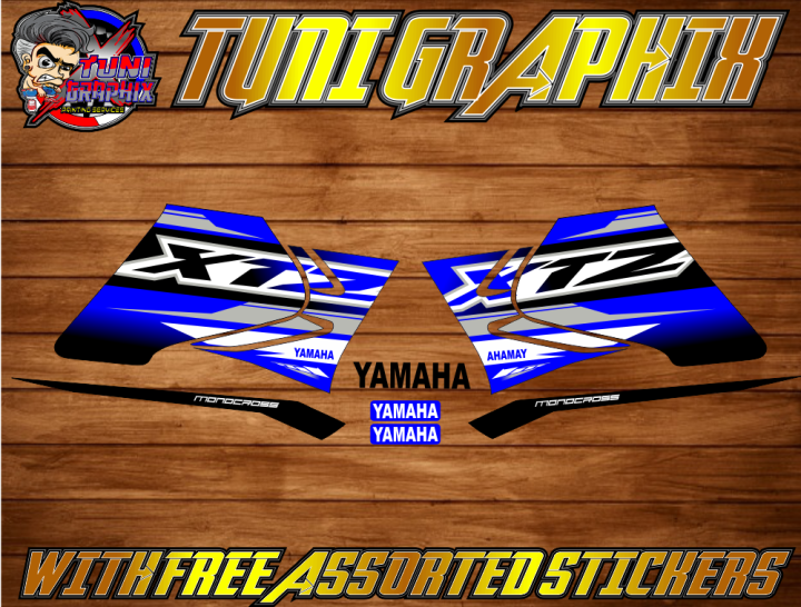 Yamaha XTZ 125 Stock Sticker Decal 2022-23 Model | Lazada PH