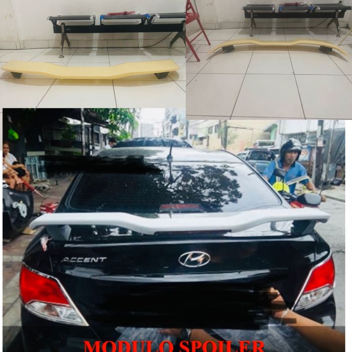 spoiler universal sedan style modulo PLASTIK ABS IMPOR | Lazada Indonesia