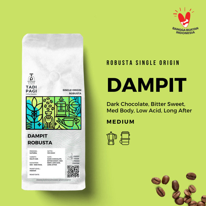 Robusta Dampit 1 Kg Roast Bean Coffee - Kopi biji matang | Lazada Indonesia