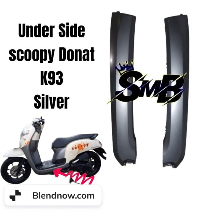 cover under side kanan kiri sirip bawah scoopy led donat 2017 - 2020 ...