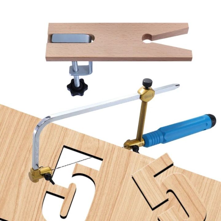 【Customizable】 Mini Hand Saw U Type Adjustable Frame Sawbow Coping Jig ...