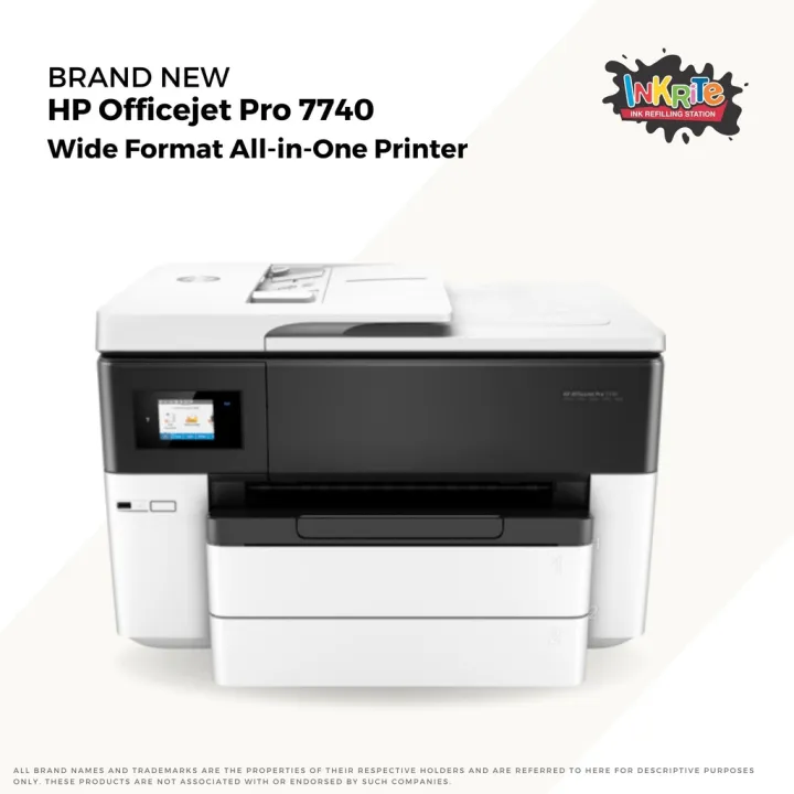 Brand New HP OfficeJet Pro 7740 Wide Format All-in-One Printer | Lazada PH