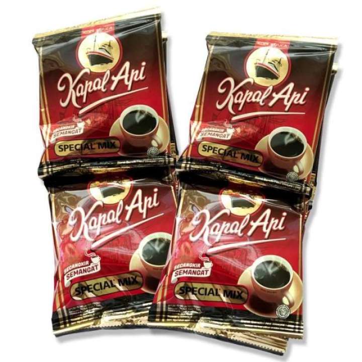 Kopi Kapal Api Mix 1 Renceng Isi 10 Pcs | Lazada Indonesia