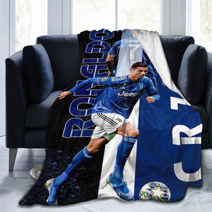 2023 in stock CR7 Cristiano Ronaldo Football Custom Sofa Blanket Ultra-Soft And Warm Throw ...