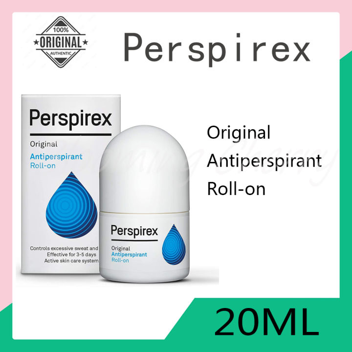 Perspirex Original Antiperspirant Roll-on 20mL (0.67oz) by Perspirex ...