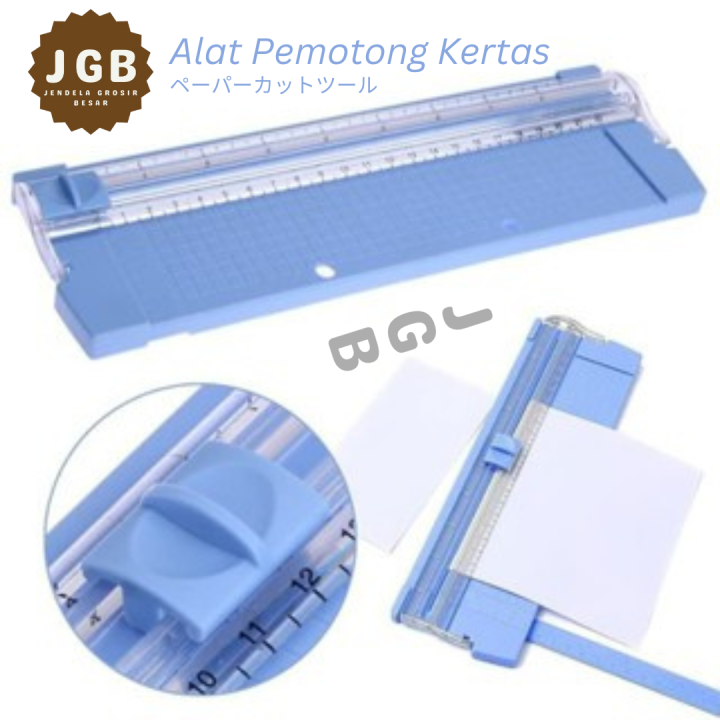 Alat Pemotong Kertas Portable A4 A5 - Mini Paper Trimmer Cutter A5 ...