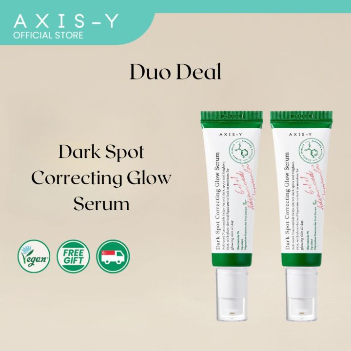 [AXIS-Y OFFICIAL] Dark Spot Correcting Glow Serum - Dual Pack | Lazada ...