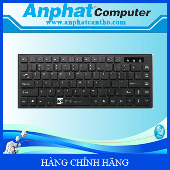 Bàn phím mini KB-1812 đen USB R8 – Hàng Chính Hãng | Lazada.vn