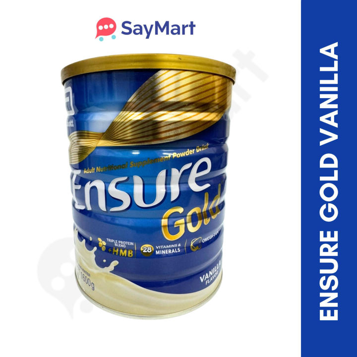 ENSURE GOLD VANILLA HMB 1.6KG # | Lazada PH