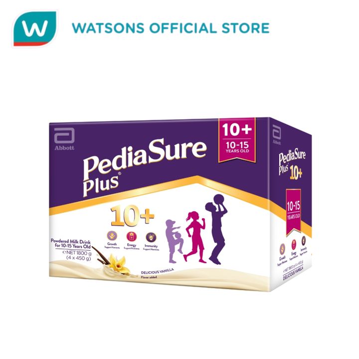 PediaSure Plus 10+ Vanilla 1800g | Lazada PH