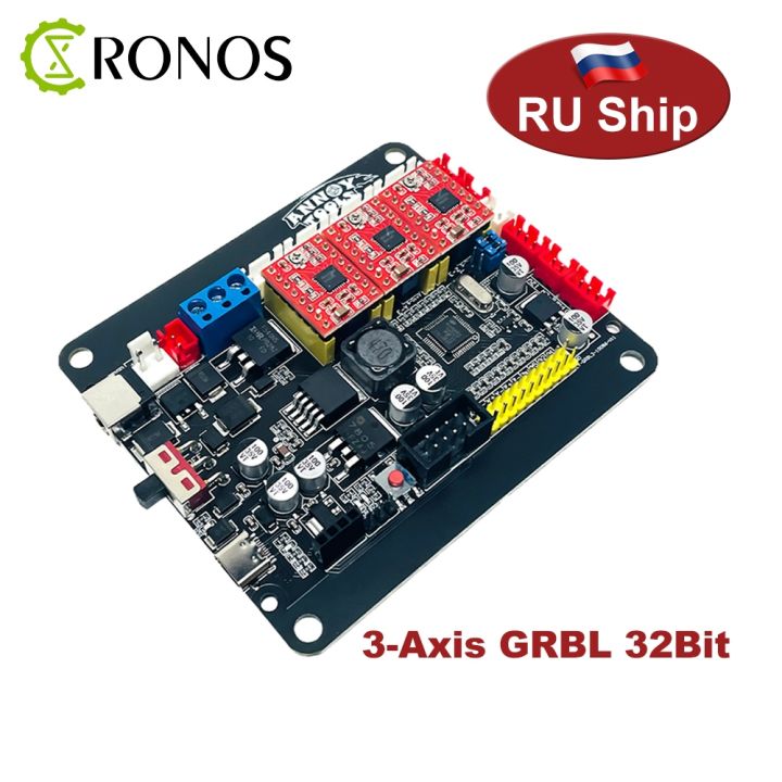 GRBL CNC Controller Control Board 3Axis Stepper Motor Connect To 300W Spindle USB Driver Board ...