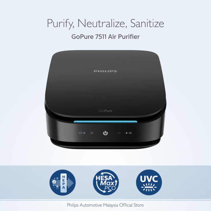 Philips GoPure 7511 Car Air Purifier - GP7511 | Lazada
