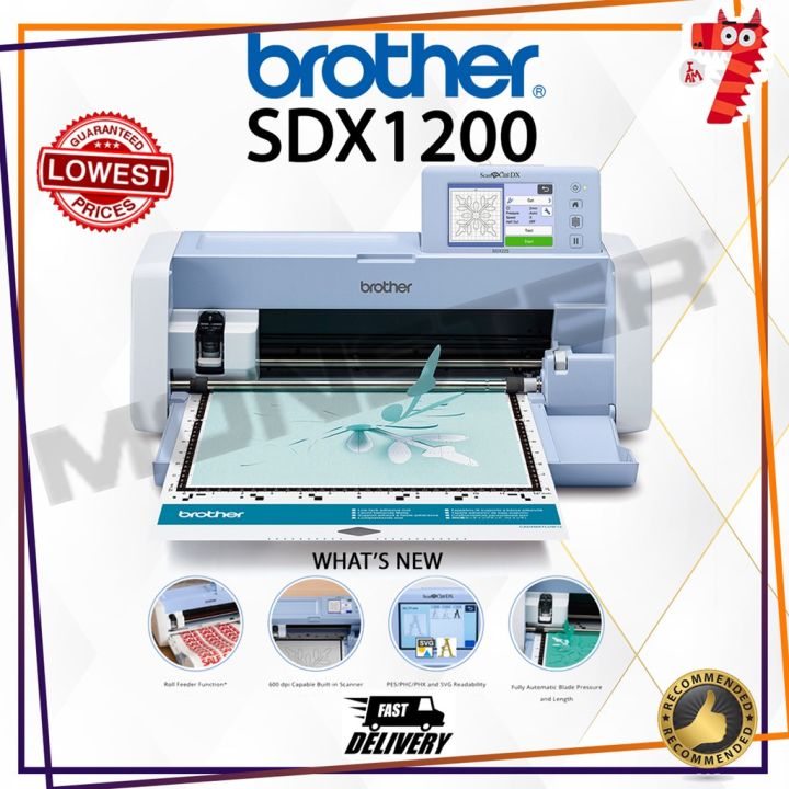 Brother scan N cut sdx1200 Plotter cutting machine | Lazada PH