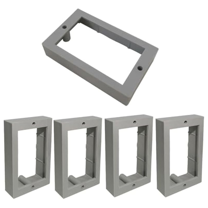 【VVL】-1/2inch Single Gang Outlet Box Extender-Electrical Box Extender ...