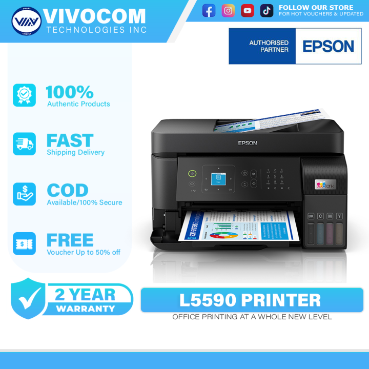 Epson EcoTank L5590 Ink Tank Printer OFFICE PRINTING AT A WHOLE NEW ...