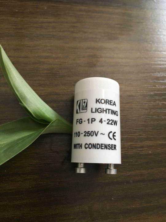 1 Pack/Marine Starter, 110V, 220V Fluorescent Lamp Starter, FG-1P, FG-4P, FG-7P | Lazada PH