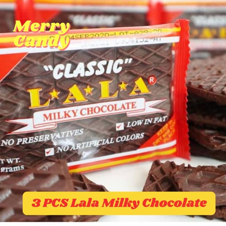 COD 3-12 PCS Classic Lala Milky Chocolate | Lazada PH