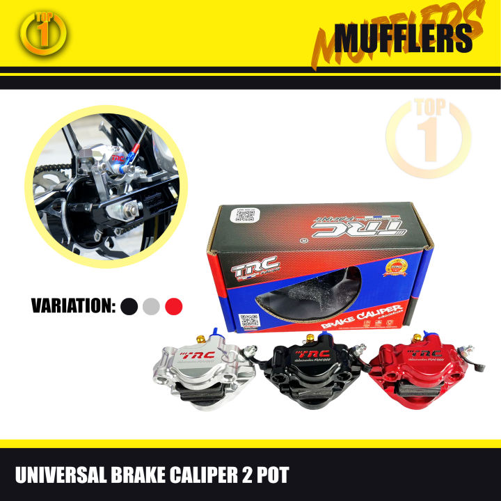 TOP1 Motors TRC Universal Radial 2 Pot Brake Caliper | Lazada PH