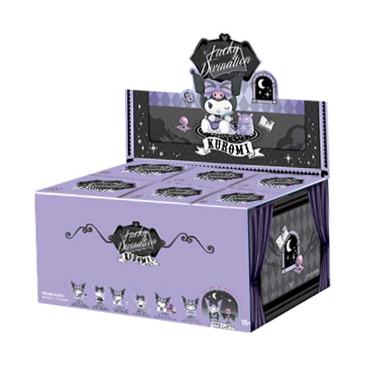 Sanrio Kuromi Blind Box Anime Collection Model Statue Lucky Divination ...