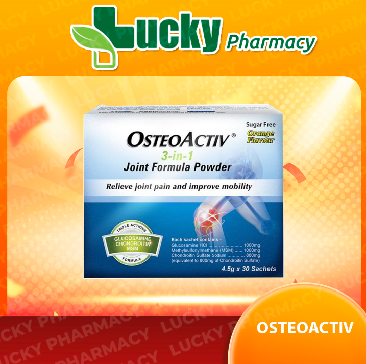 OSTEOACTIV 3in1 Joint Formula Powder OSTEOACTIV 3合1软骨素 100% GENUINE ...