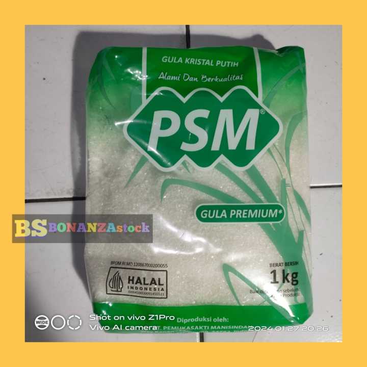 gula pasir PSM 1 kg | Lazada Indonesia