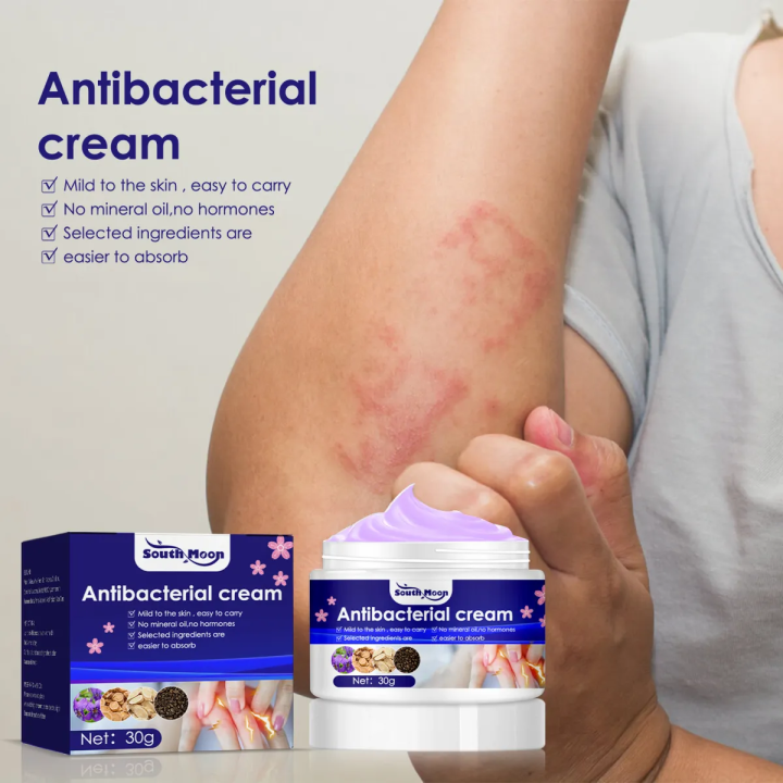 South Moon Antibacterial Cream | Eczema Cream 30 g | Skin Itching Cream ...