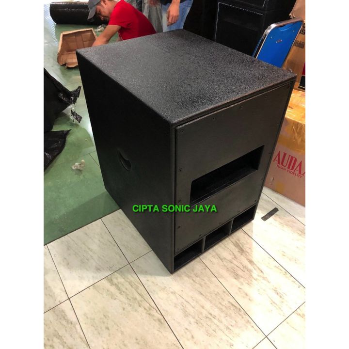 ( JUAL 1 BUAH ) - BOX SPEAKER SUBWOFER 18 INCH MODEL HUPER ATAU RCF ...