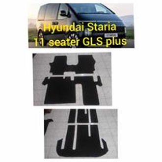 2022-2026 Hyundai Staria 11-seater GLS plus nomad rubber car mat with ...