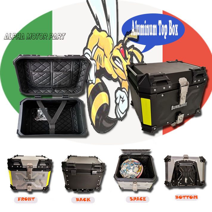 MOTORCYLE ALUMINIUM TOP BOX | Lazada