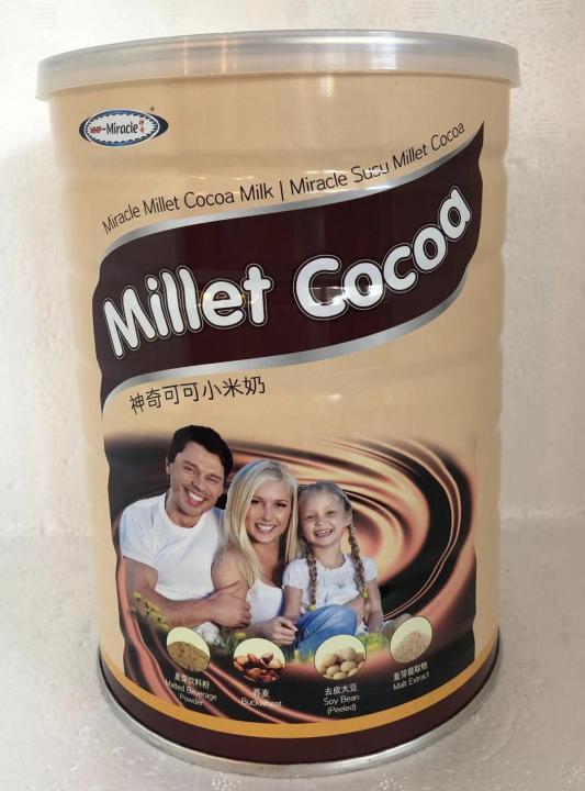 (MHP Miracle) Millet Cocoa (900g) 神奇有机可可小米奶 | Lazada